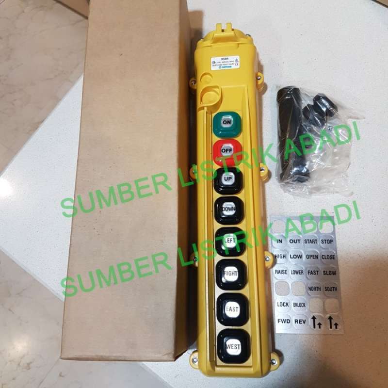 Promo Auspicious Hoist Water Proof Push Button/ Hoist Button HS - 84 ...