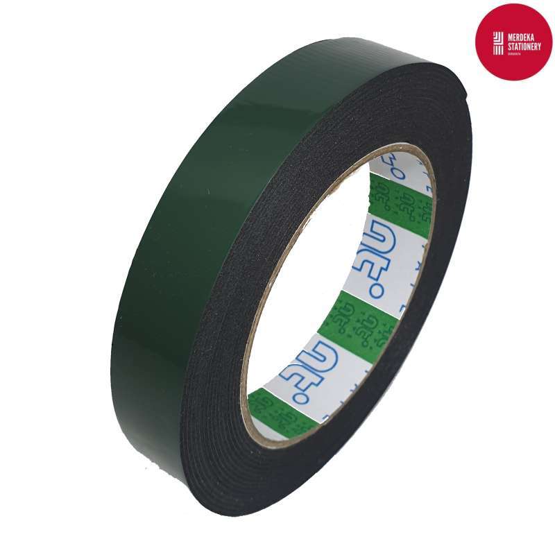 Jual Double Tape Isolasisolatip Bolak Balik Sponsponge Nippon Hijau 1x5 Meter Di Seller 