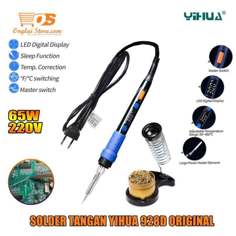 Jual Solder Tangan Yihua 928d Original Di Seller Berkah Mulia Store - Grogol, Kab. Ponorogo | Blibli
