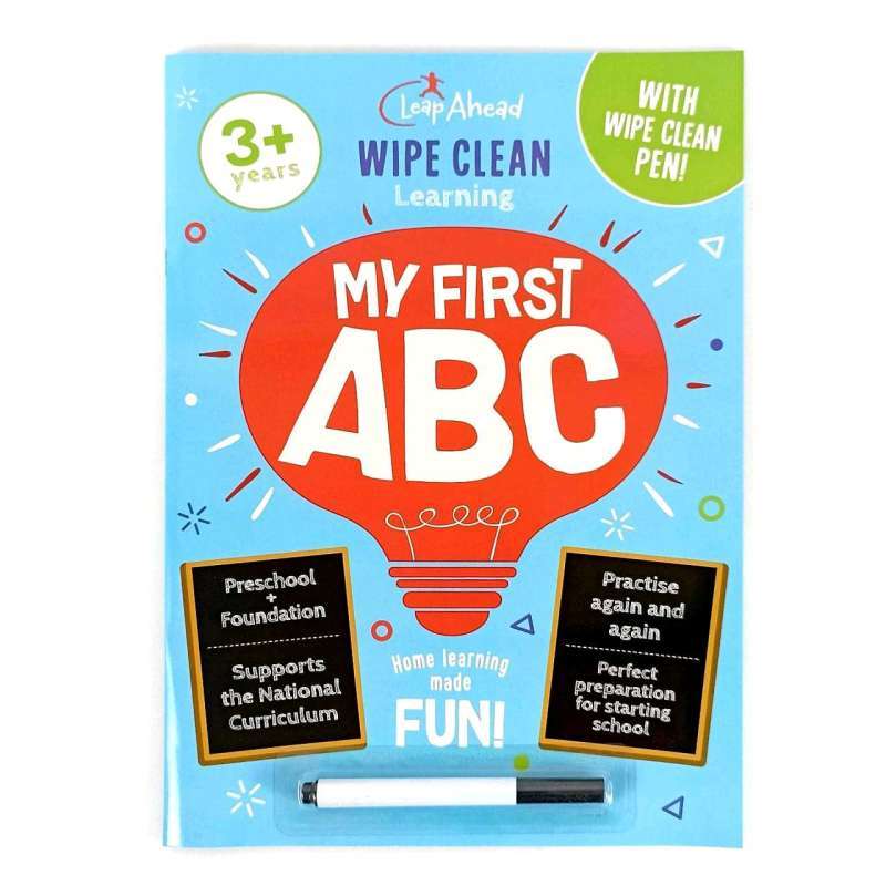 Promo Leap Ahead Wipe Clean Learning 3+ My First Abc Diskon 5% Di ...