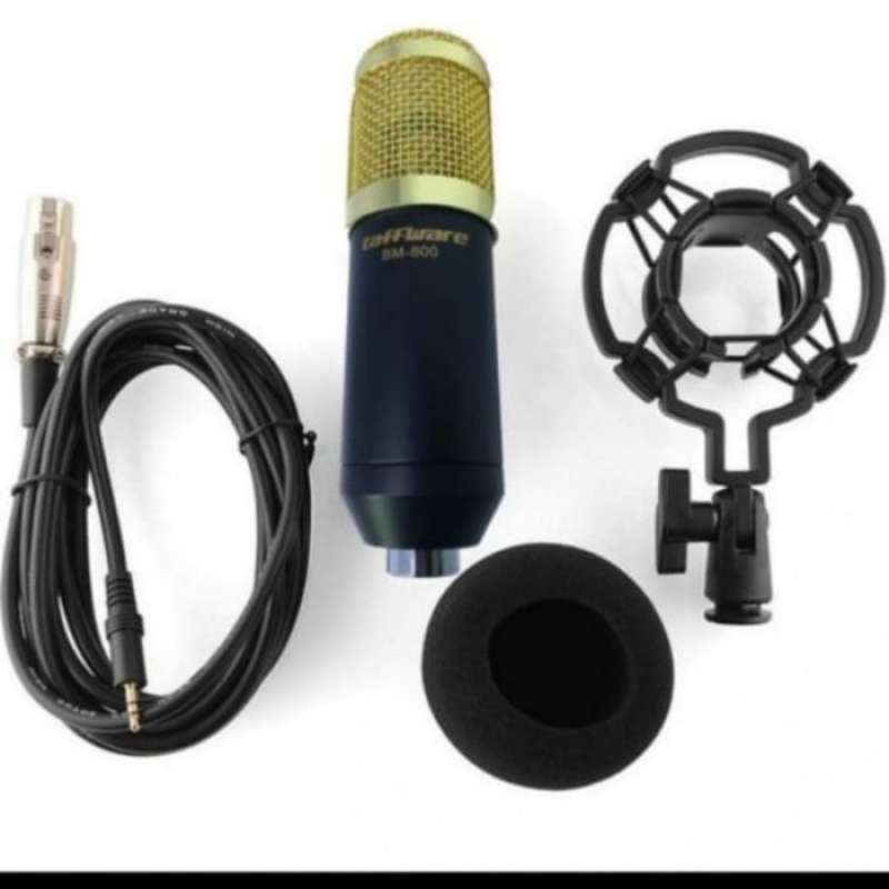 Jual Mic Condenser Bm800 With Splitter/microphone Condenser Bm 800 ...