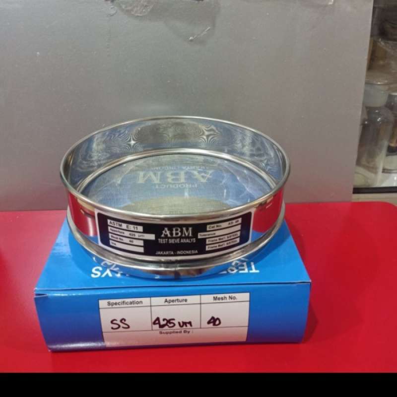Jual Test Sieve Ayakan Mesh 40 Merk Abm Di Seller Nur Nur Toko - Tegal ...