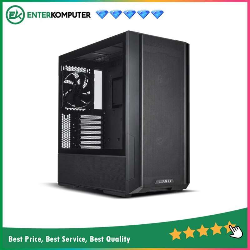 Jual Casing Lian Li Lancool 216 Black - 4.0mm Tempered Glass Di Seller ...