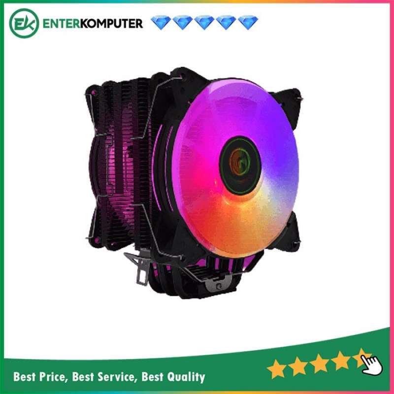 Jual CUBE GAMING STORM V2 - DUAL FAN ARGB - Universal Socket (AM5 Ready ...