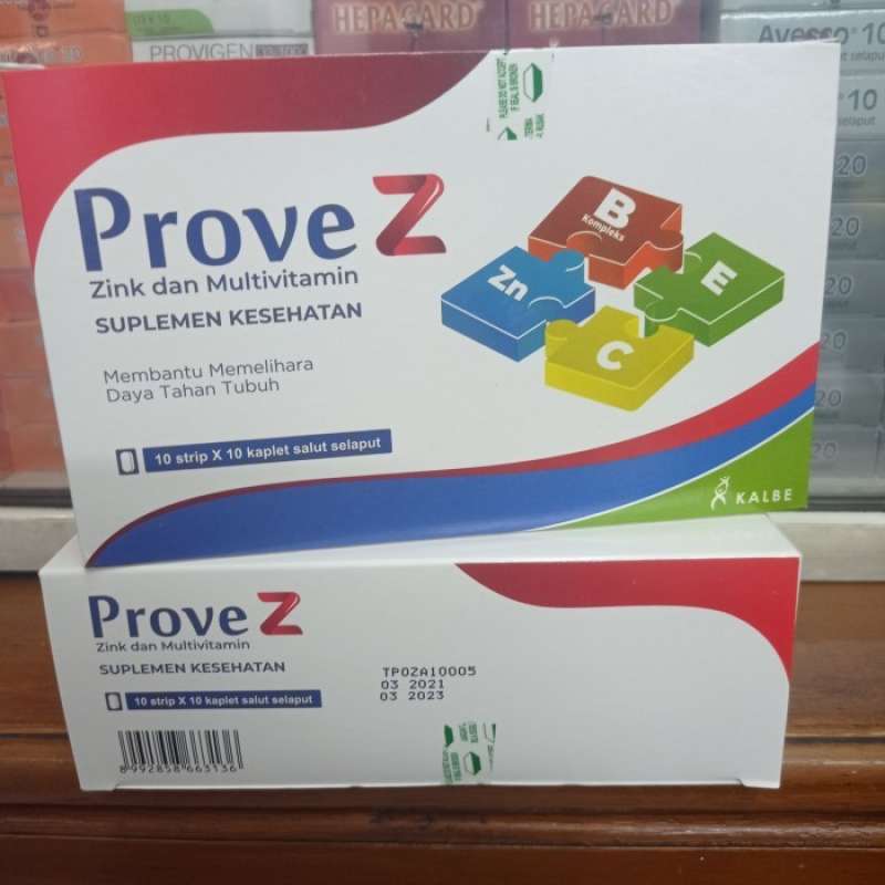 Jual PROVE Z ZINC DAN MULTIVITAMIN / PROVEZ di Seller Nur Nur Toko ...