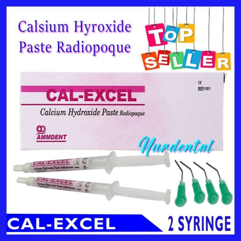 Jual Dental Cal-excel Calcium Hydroxide Paste 2gm X 2 Tubes Di Seller ...