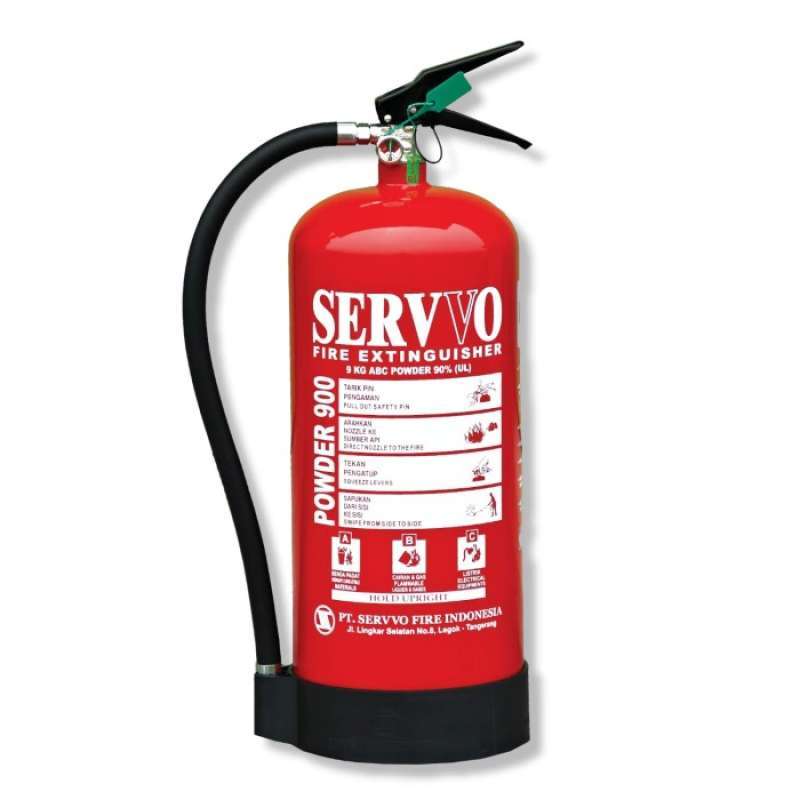 Promo Tabung Alat Pemadam Api Kebakaran Servvo 9 Kg - P 900 Abc 90 ...