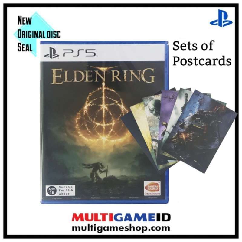 Promo PS5 Elden Ring +Postcards English R3 Asia Version Diskon 23% di Seller Silvanna - Kapuk ...