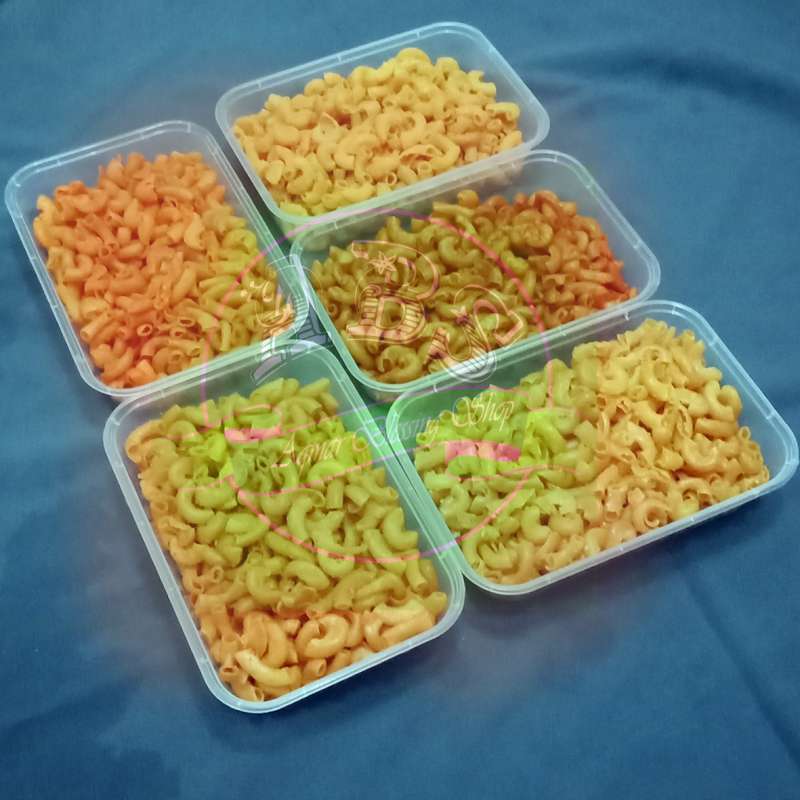 Jual Makaroni pipa macaroni bantat bantet pedas aneka rasa bok 500 ml ...