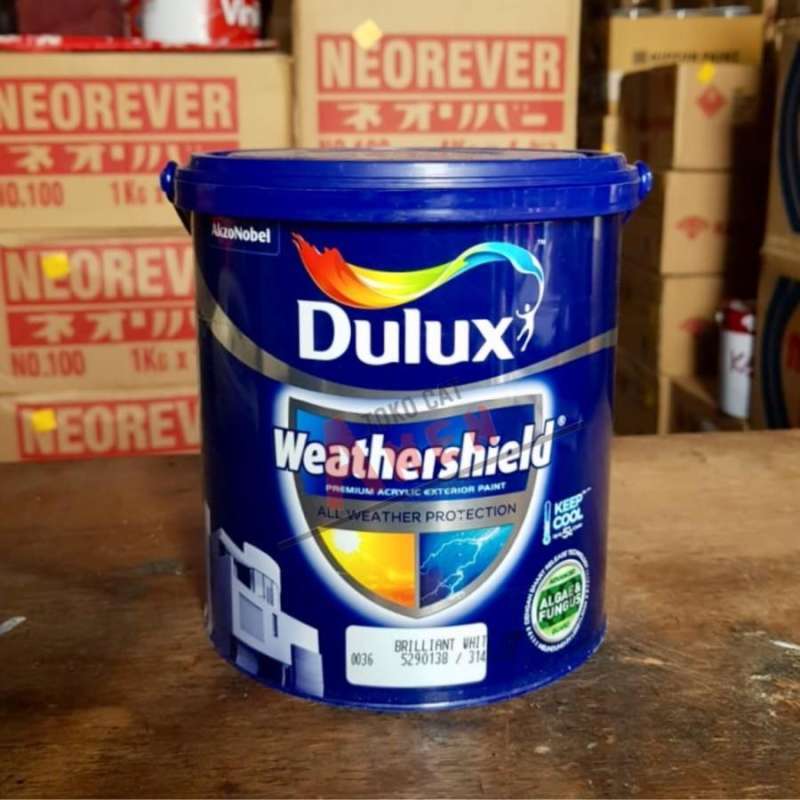 Jual Dulux Weathershield Galon 2.5lt - Woodhaven / Cat Tembok Di Seller ...