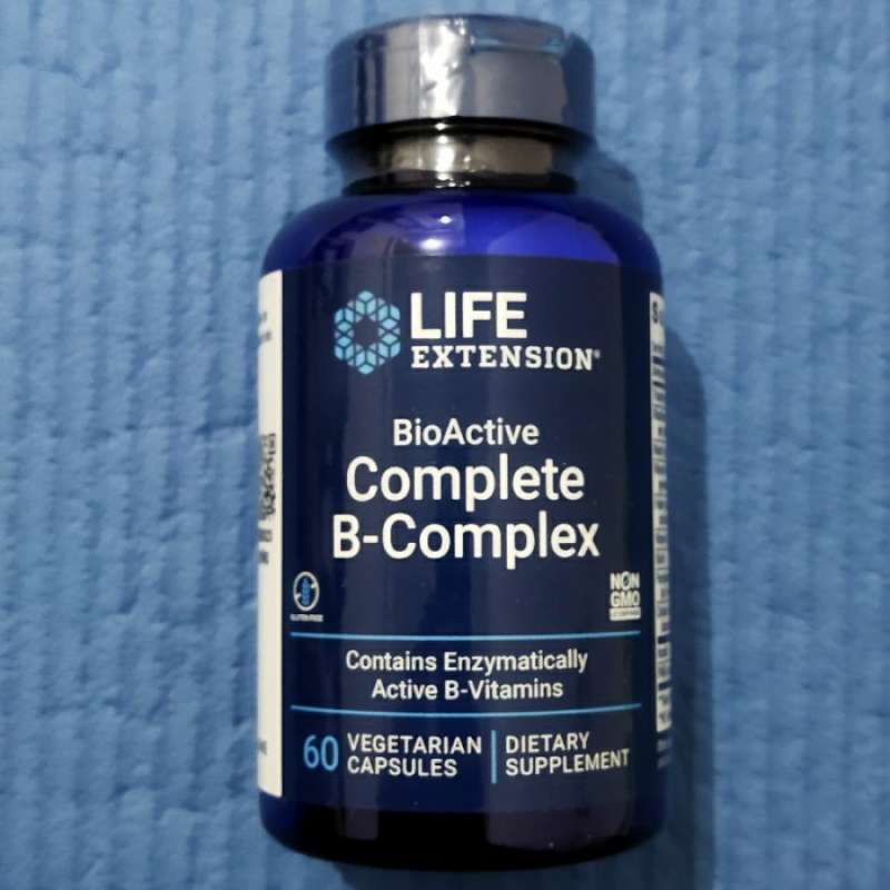 Jual LIFE EXTENSION BIOACTIVE COMPLETE B-COMPLEX, 60 VEGETARIAN ...