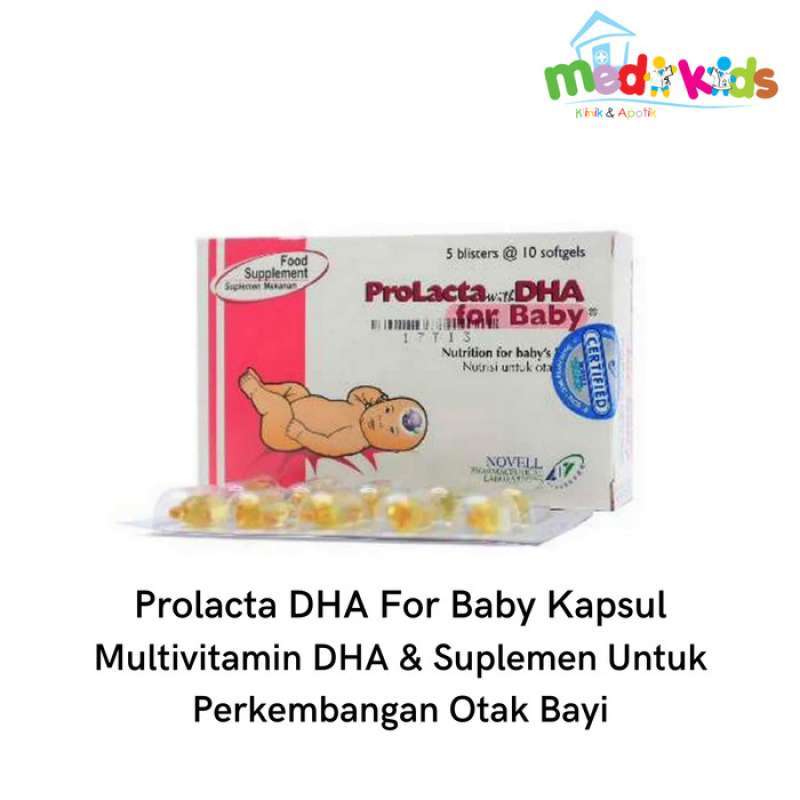 Jual Prolacta Dha Baby Bayi Tablet Strip Box Di Seller Nur Nur Toko ...