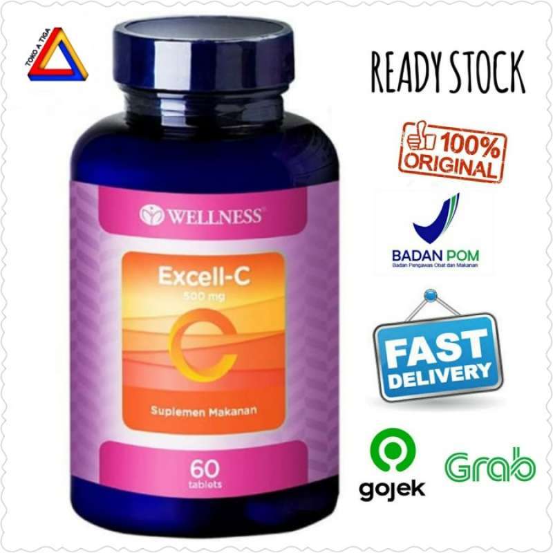 Promo WELLNESS EXCELL C 500MG 60 TABLET / WELLNESS EXCELL-C 500 MG ...
