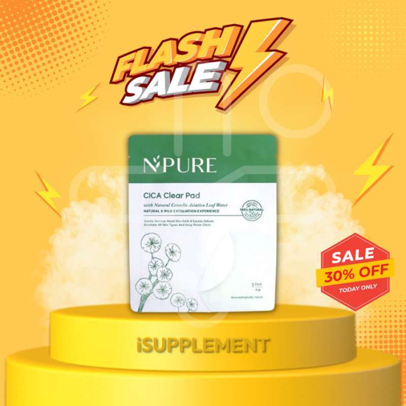 Jual Cica Clear Pad Sachet Npure - 1 Sachet Di Seller Isupplement ...