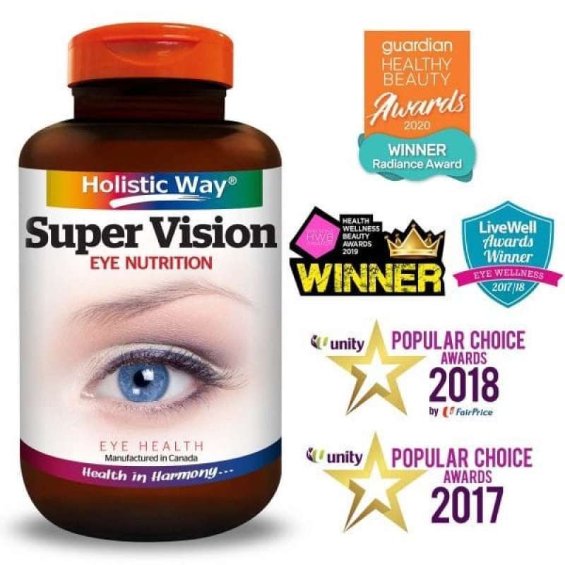 Promo Holistic Way Super Vision , Eye Nutrition (90 Capsules) Diskon 33 ...