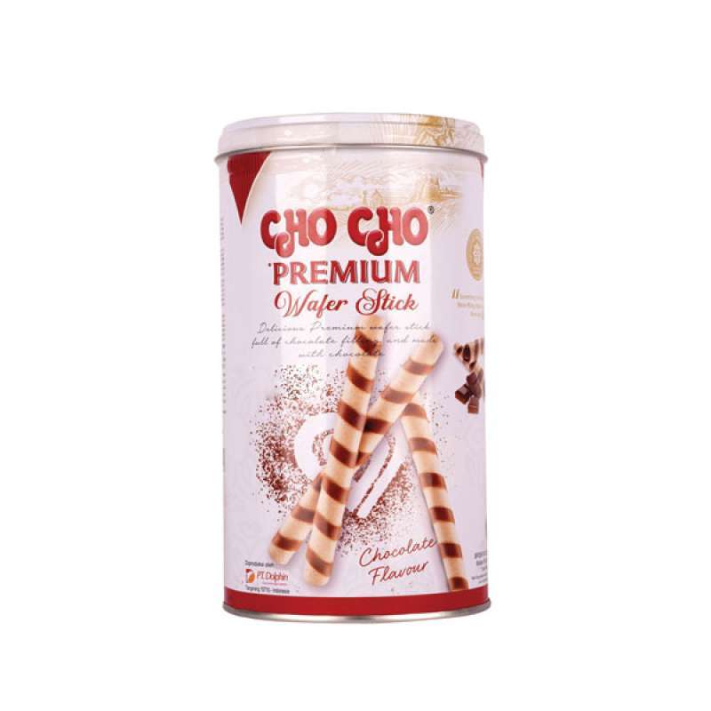 Promo CHO CHO WAFER STICK CHOCOLATE PREMIUM TIN 350 GR Diskon 12% di ...
