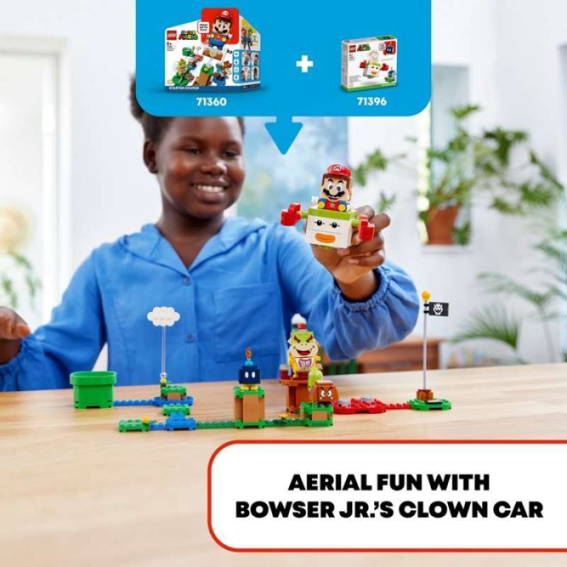 Promo LEGO® Super Mario 71396 Bowser Jr.'s Clown Car Expansion Set ...
