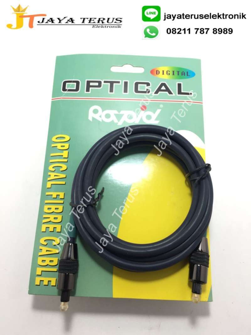 Promo Kabel digital fiber optik/ Kabel optik/ Optik audio Diskon 33% di ...