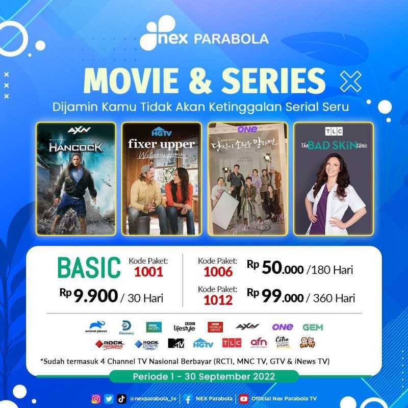 Jual Voucher Nex Parabola Dan Matrix Garuda Basic 6 Bulan Di Seller ...