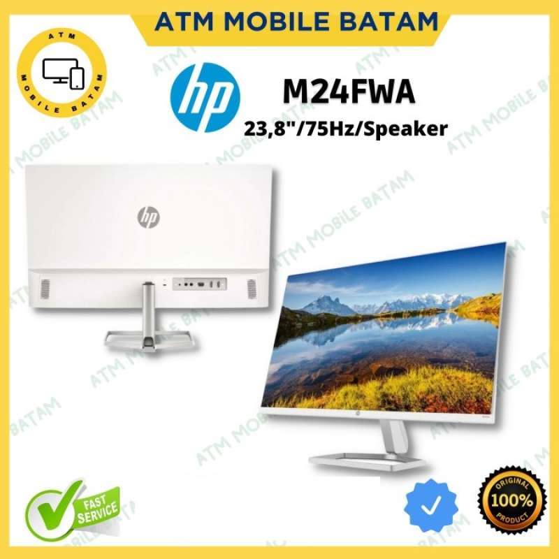 Jual Monitor Led Hp M24fwa Ips Freesync 75hz Bezeless +speaker Hdmi Vga ...