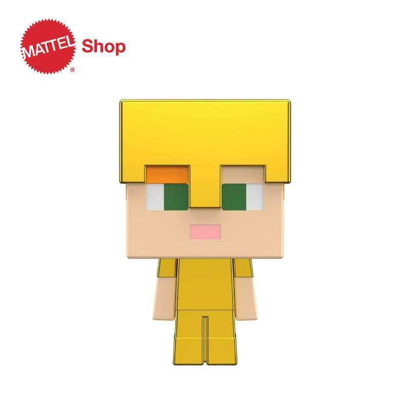 Jual Minecraft Mob Head Mini Figure Gold Armor Alex - Mainan Action ...