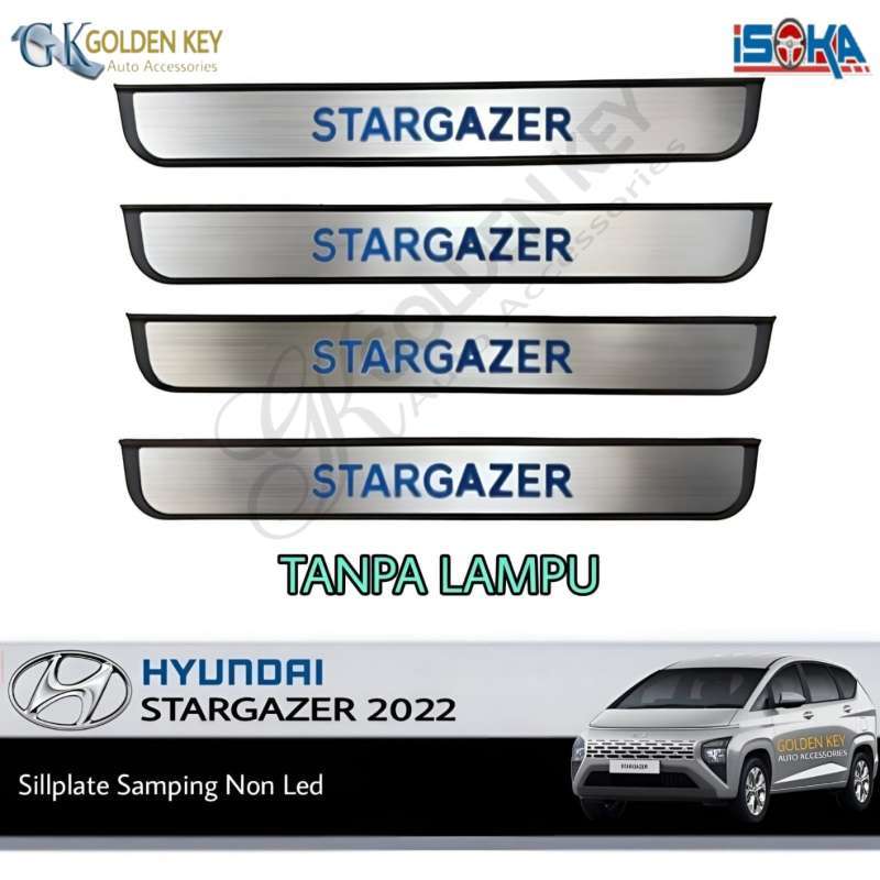 Jual Sillplate Samping Hyundai Stargazer 2022 Side Scuff Plate Premium ...