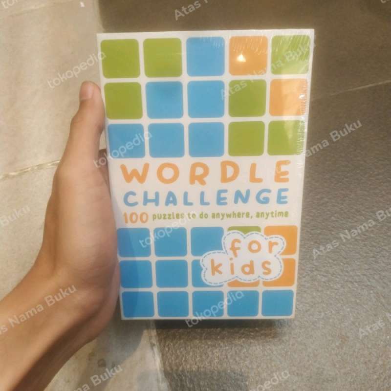 Promo Wordle Challenge for Kids : 100 Puzzles to do anywhere, anytime ...