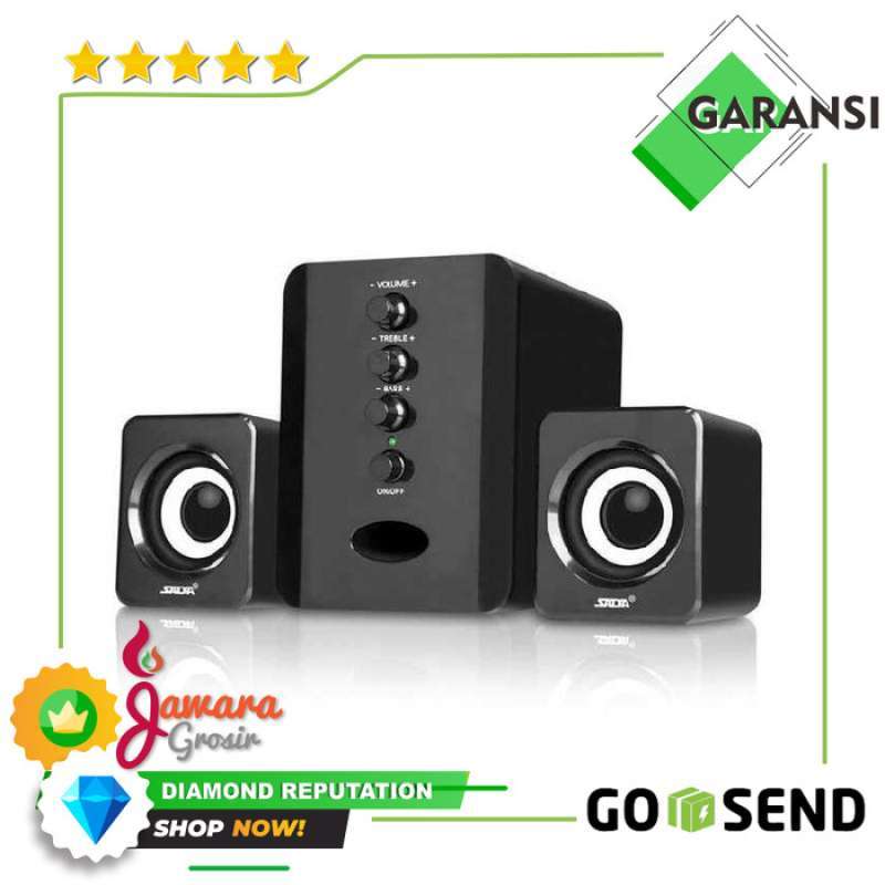 Jual Sada D-202 Speaker Stereo 2.1 With Subwoofer & Usb Power di Seller ...