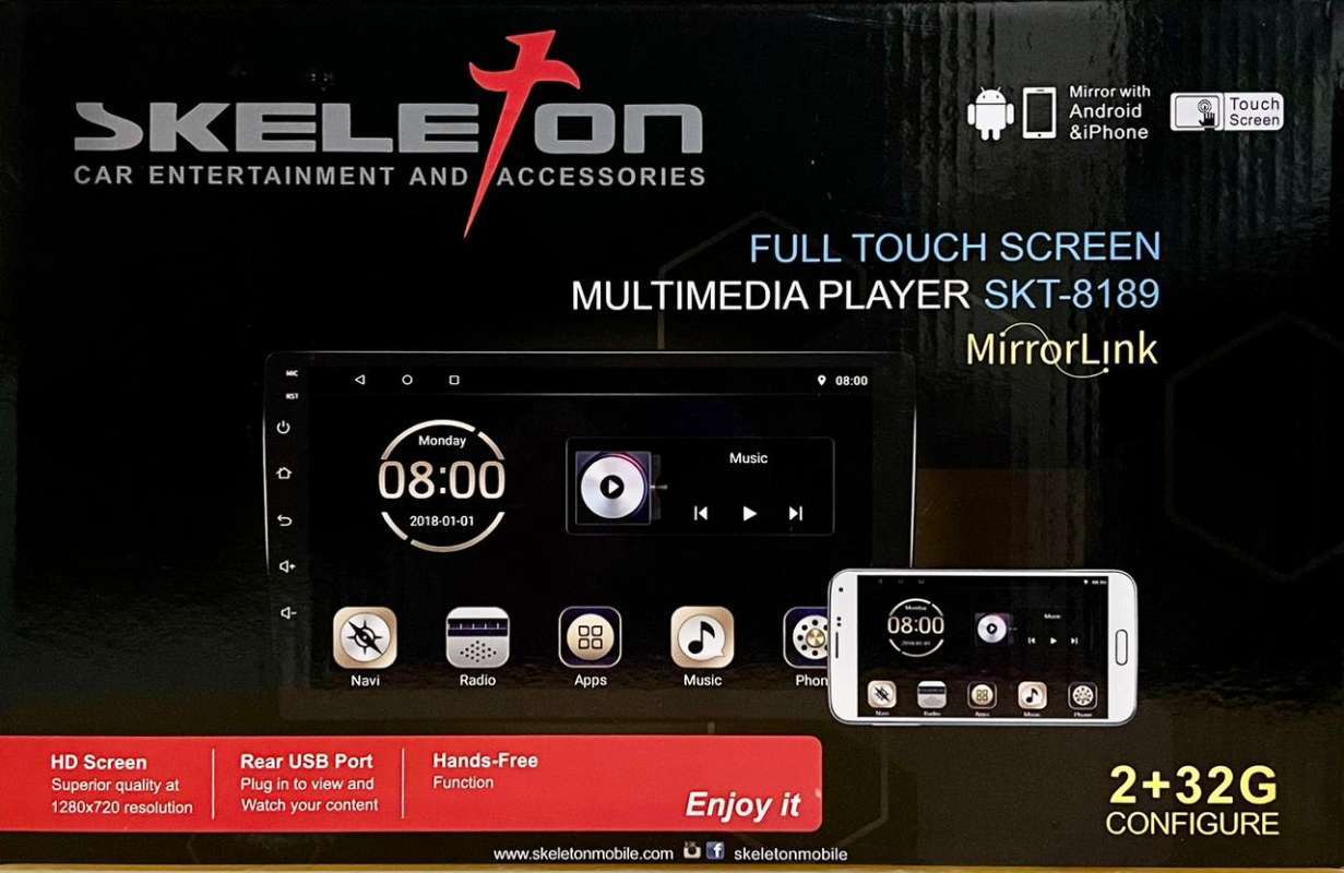 Jual Head Unit Android 9 Inch Ram 2/32 Skeleton Skt-8189 Di Seller Auto ...