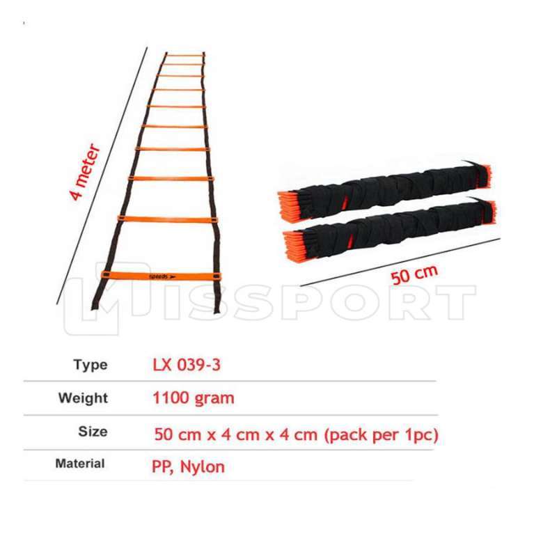 Jual Premium Agility Ladder Speed Tangga Latihan Kelincahan Ketangkasan ...