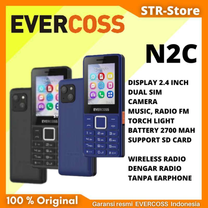 Jual Evercoss N2c Garansi Resmi Di Seller Str Store - Sangiang Jaya, Kota Tangerang | Blibli