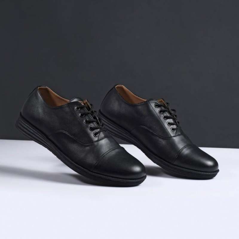 Jual OXFORD MANA BLACK |ManNeedMe x Monday| Sepatu Pantofel Pria Formal ...