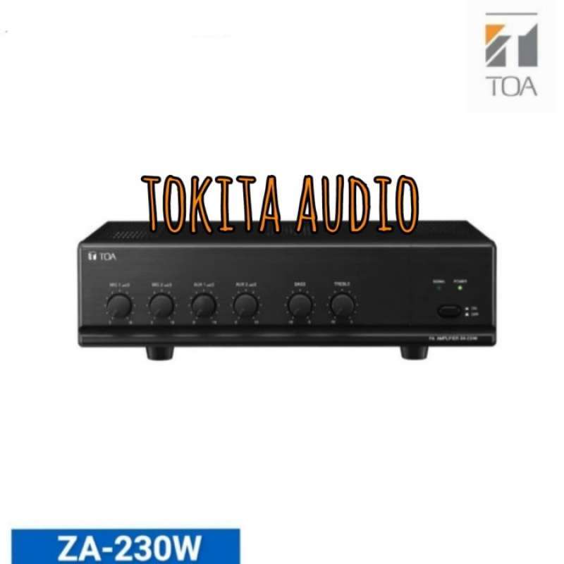 Promo POWER AMPLIFIER TOA ZA 230W 30 WATT AMPLI TOA ZA 230 W ORIGINAL ZA230W - Multivariasi ...