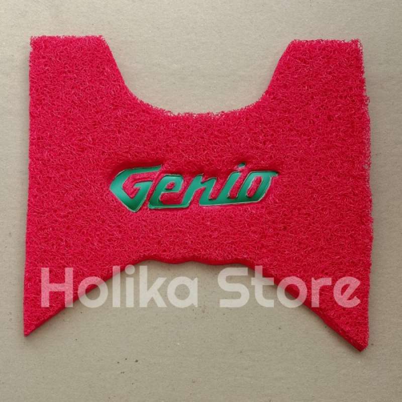 Promo Genio karpet motor matic tulisan warna Diskon 23% di Seller SBY ...