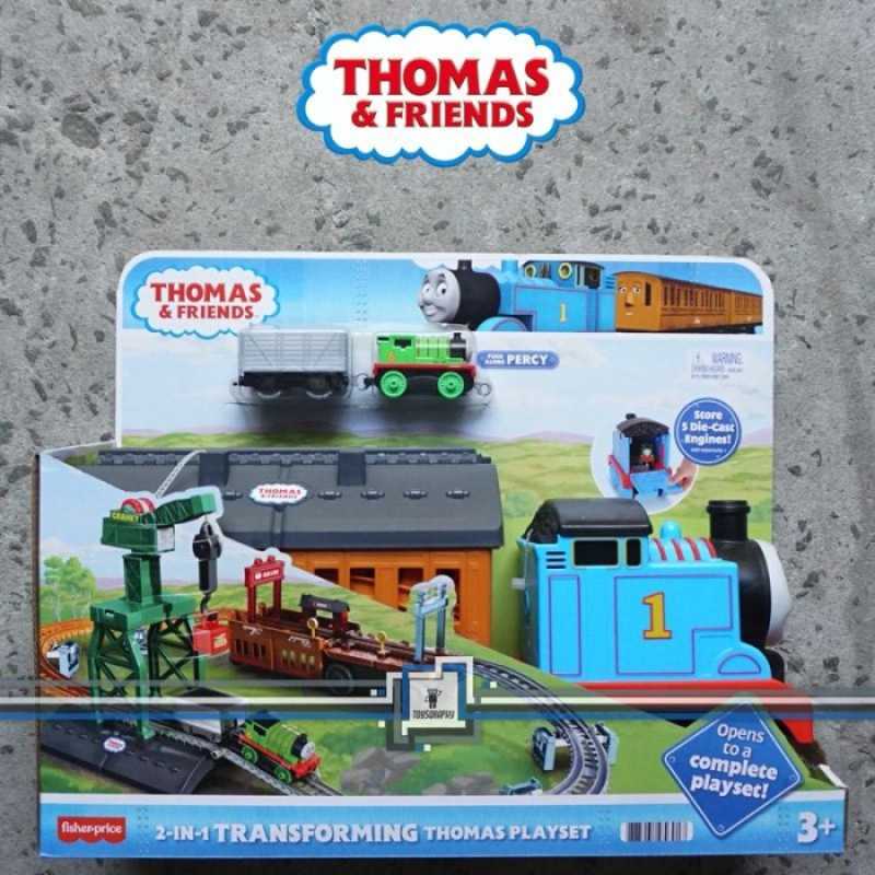Promo Thomas & Friends 2in1 Transforming Thomas Playset - Multicolor ...