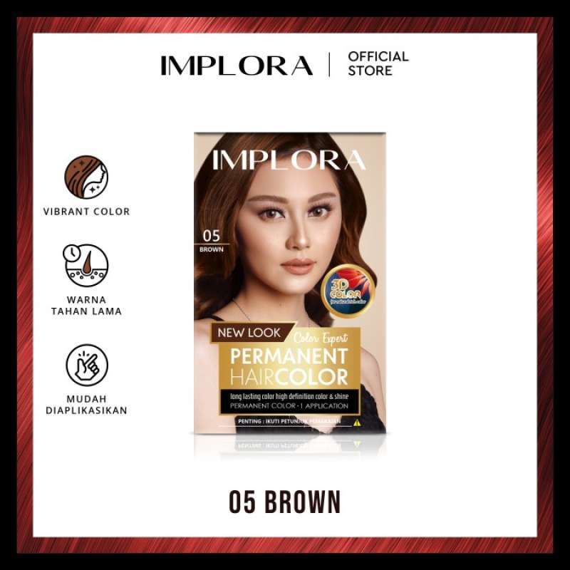 Jual [last Chance] - Implora New Permanent Hair Color - Brown Di Seller ...
