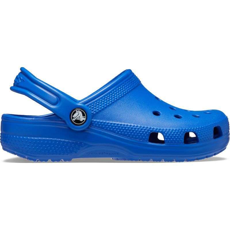 Jual Crocs Kids Classic Log K Sandals Blue Bolt 206991-4kz - C11 Di ...