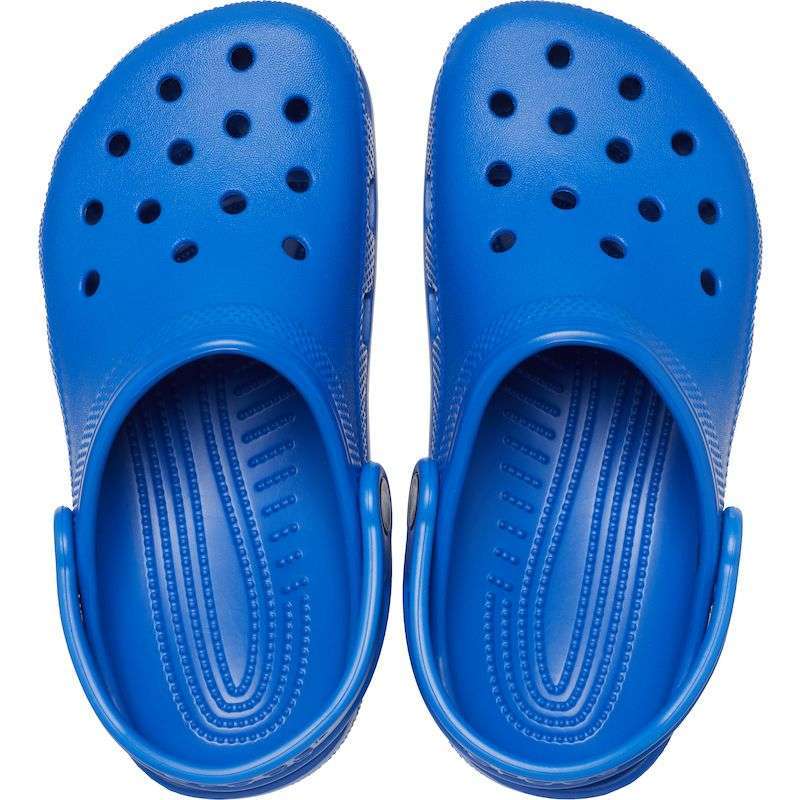 Jual Crocs Kids Classic Log K Sandals Blue Bolt 206991-4kz - C11 Di ...