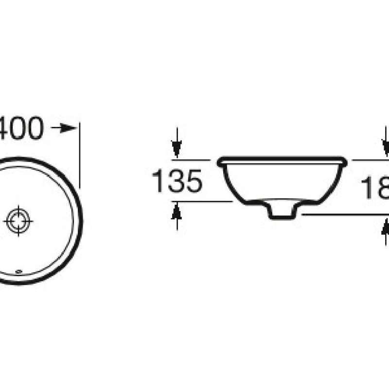 Jual Roca Foro A32787200d Counter Top Basin 0400 Di Seller Ajbs Bahan ...