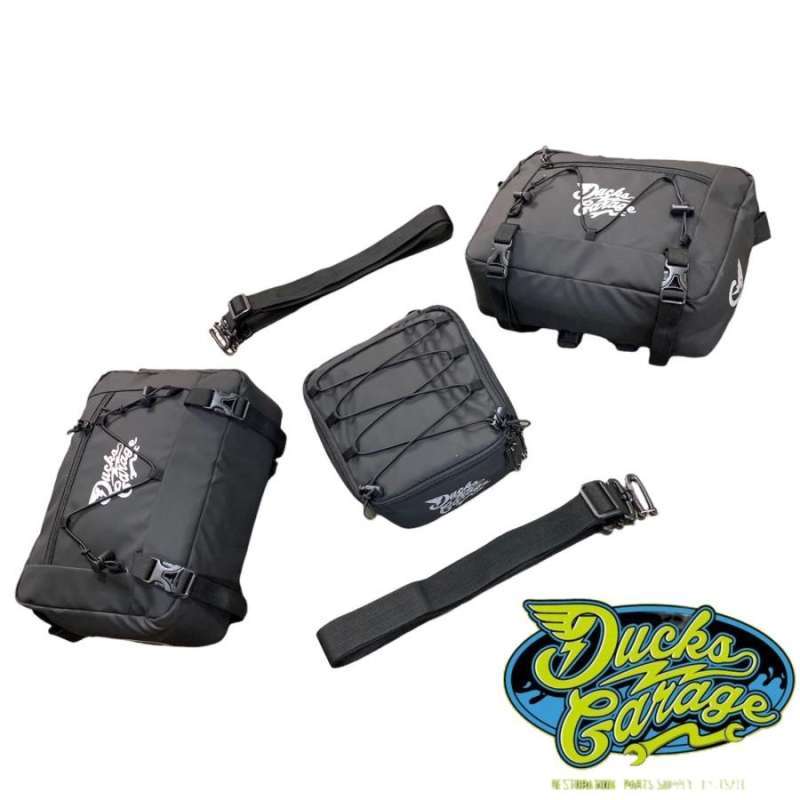 Jual Side Bag Kit Tas Kantong Samping Belakang Honda Win By Ducks ...