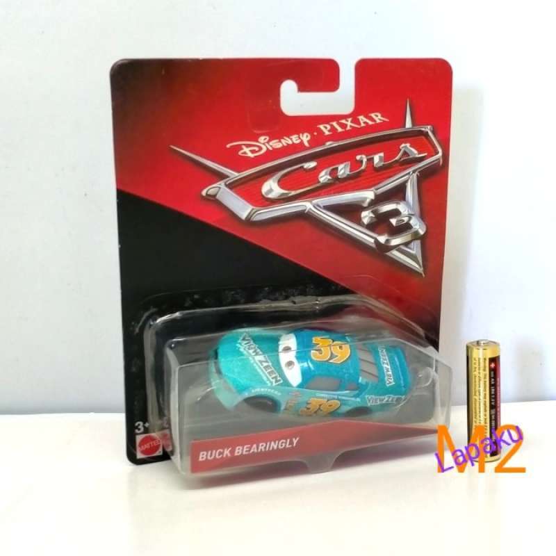 Promo Diecast Disney Pixar Cars 3 BUCK BEARINGLY Mattel 1:55Scale ...