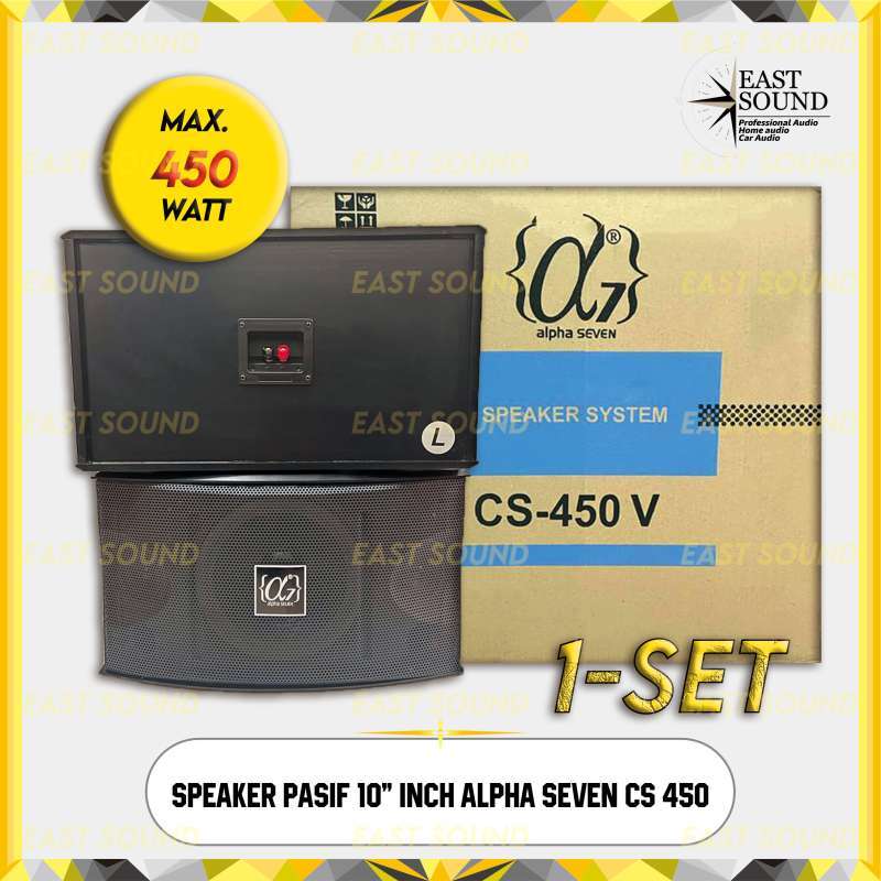 Jual Speaker Pasif 10 Inch Alpha Seven Cs 450 Di Seller East Sound Pro ...