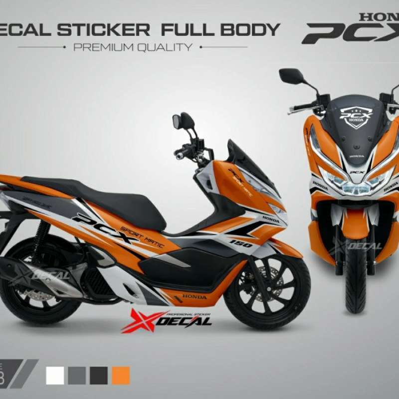 Jual Decal Sticker Full Body Motor Pcx - Stiker Full Body Honda Pcx ...