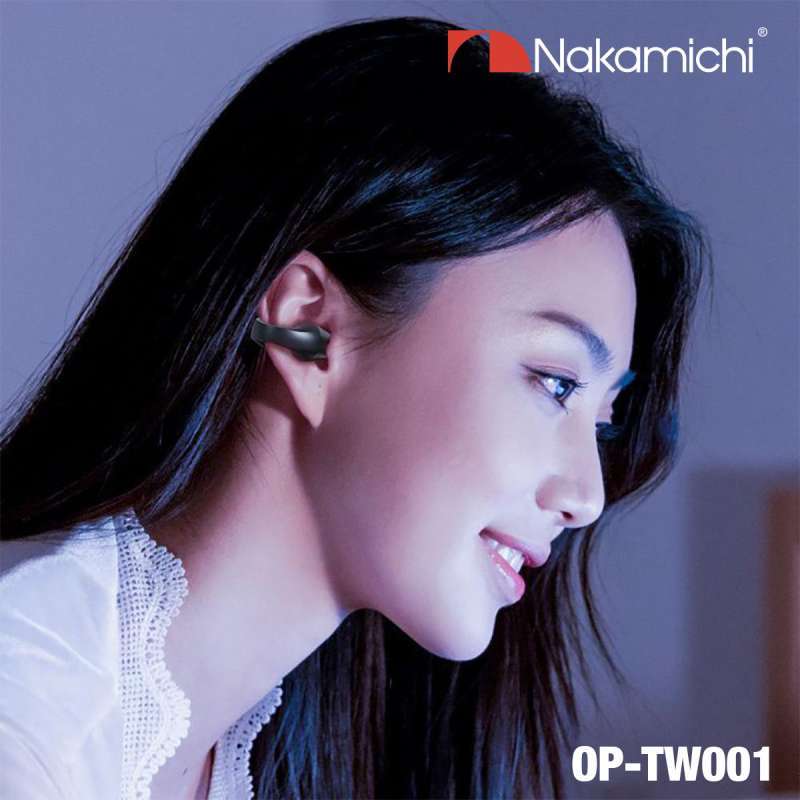 Jual Nakamichi Op Tw001 Open Ear Clip True Wireless Bluetooth Earphone Tws Hd Di Seller ...