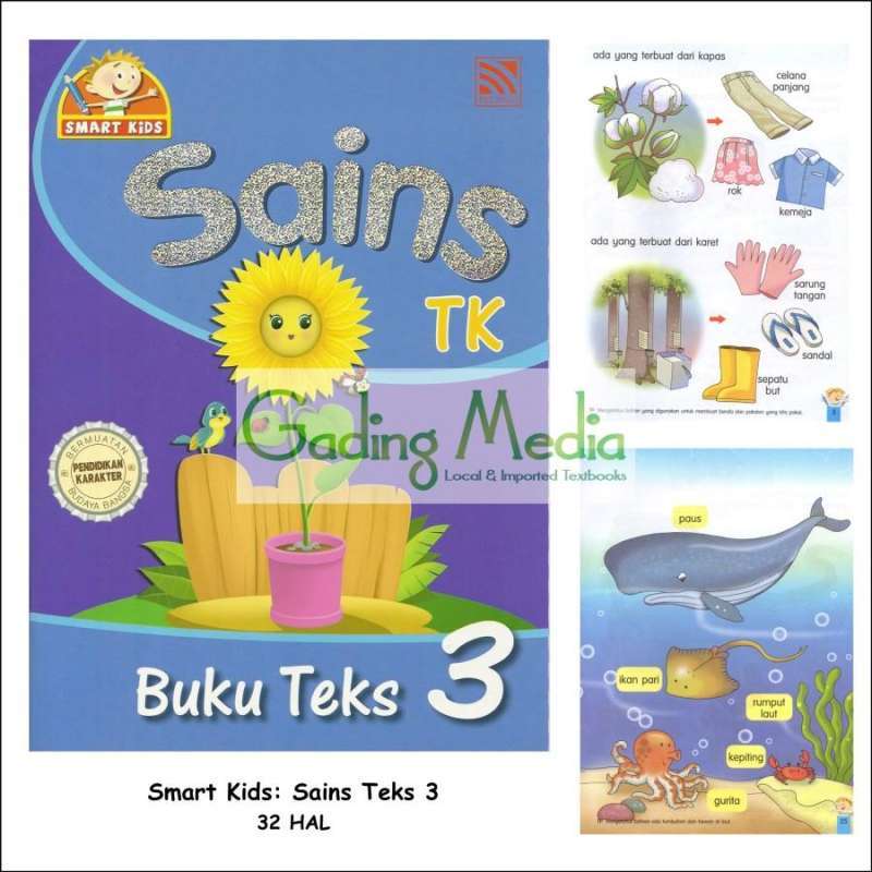 Jual Smart Kids Sains Buku Teks Dan Kerja 1 - 4 - Kerja 1 Di Seller ...