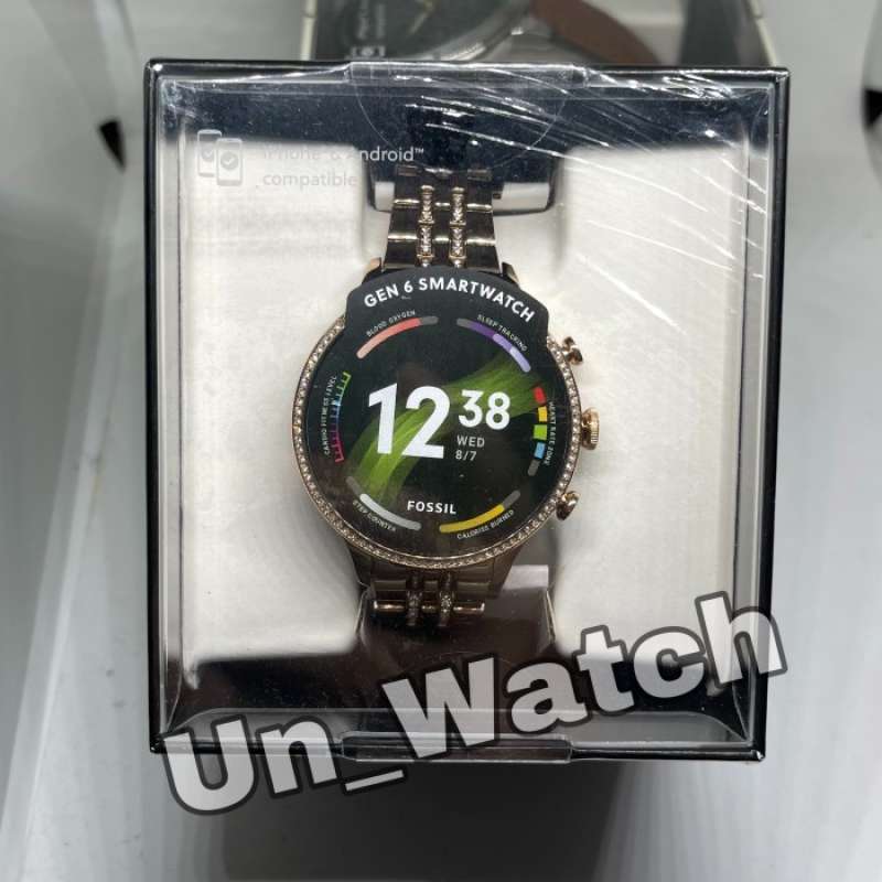 Promo Fossil Gen 6 Rosegole Stainless FTW6077 100% Original!! Diskon 23 ...