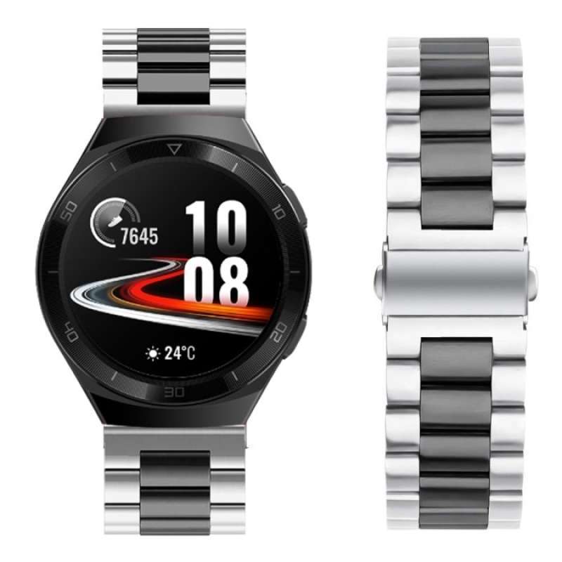 Promo STAINLESS STEEL METAL BAND TWO TONE STRAP TALI JAM HUAWEI WATCH ...