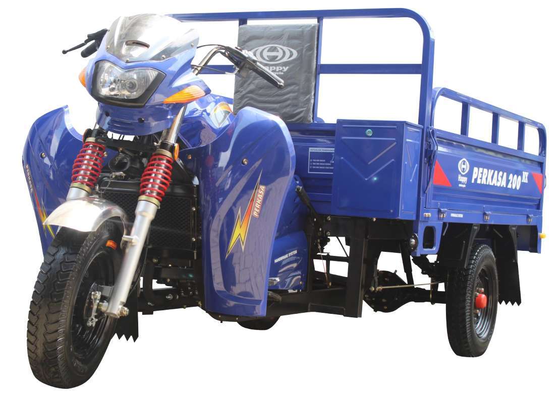 Jual Happy New Perkasa NX 200cc - Sepeda Motor Roda Tiga Multifungsi di ...