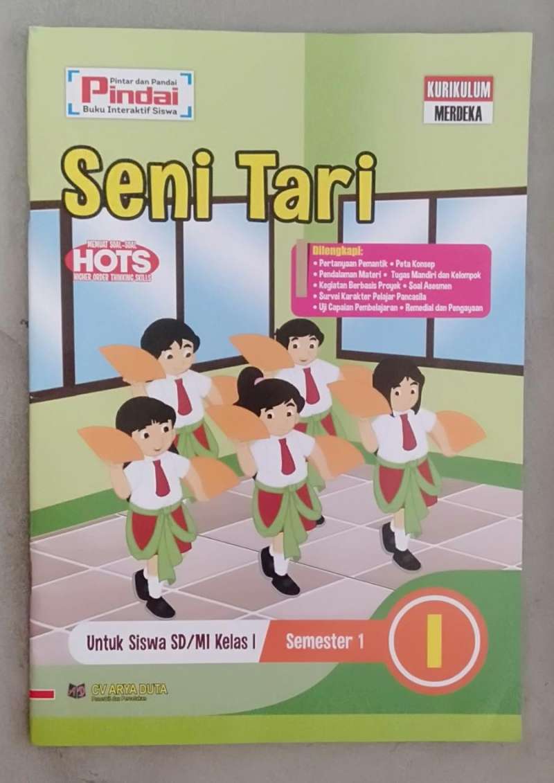 Jual Buku LKS Kurikulum Merdeka| Seni Tari Kelas 1 SD/MI Semester-1 di Seller Cv. Pustaka ...