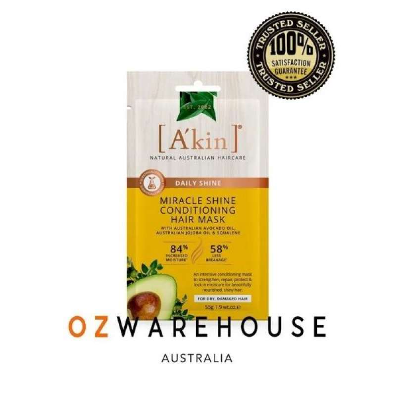 Jual A'kin Miracle Shine Conditioning Hair Mask 55g di Seller ...